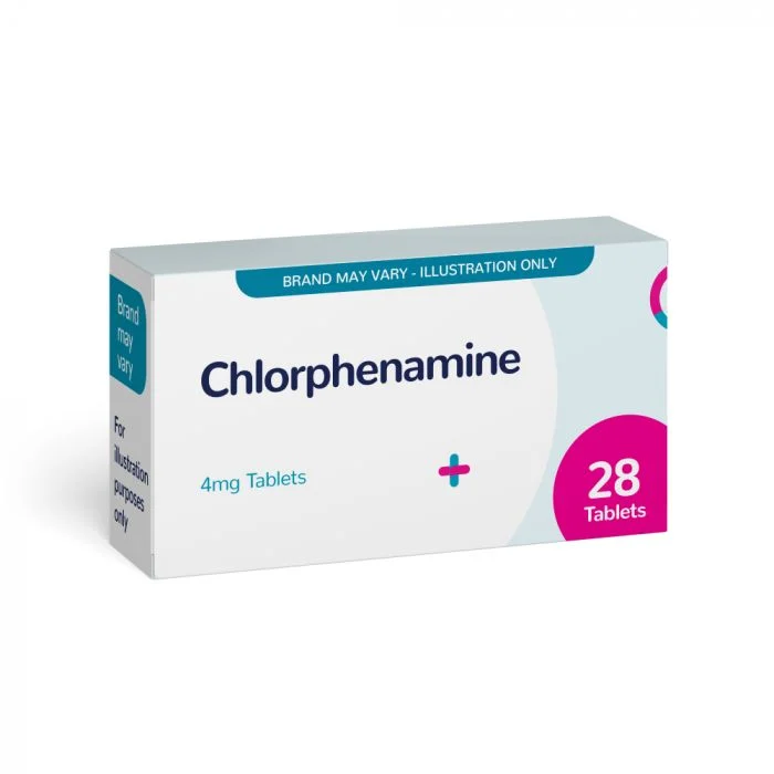 Chlorphenamine 4mg – 28 Tablets – Crosstick Pharmacy
